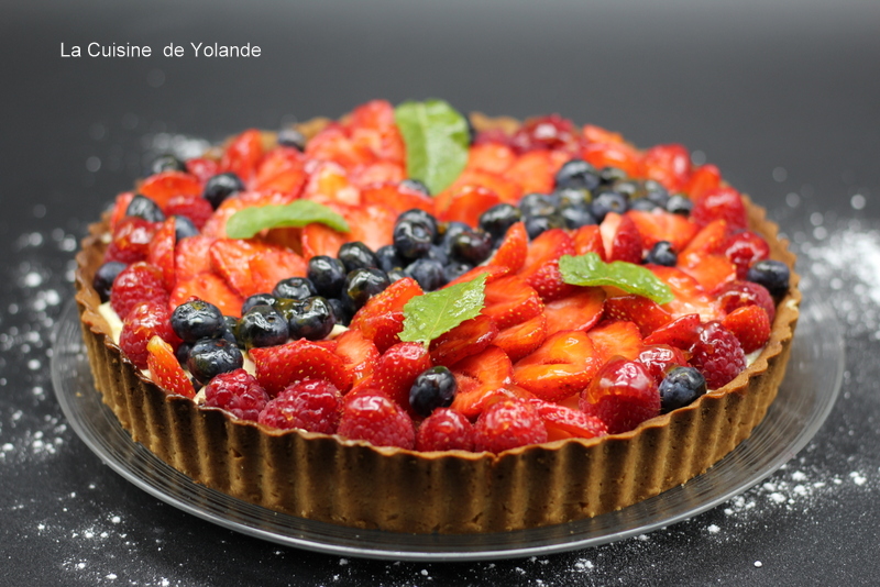 Tarte Tutti Frutti . – La Cuisine de Yolande