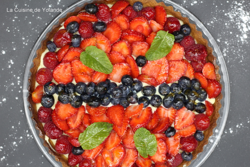 Tarte Tutti Frutti . – La Cuisine de Yolande